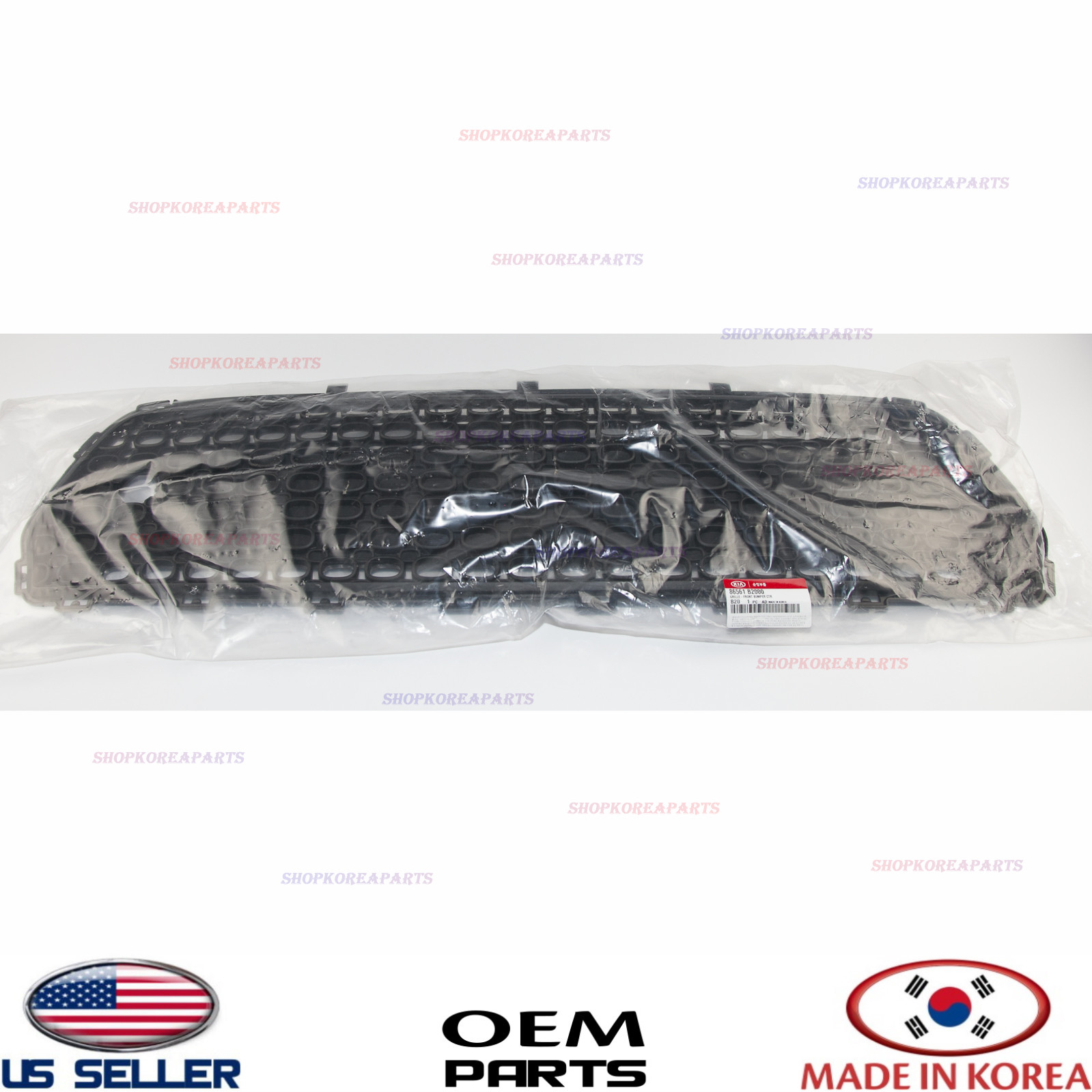 GRILLE FRONT RADIATOR CENTER GENUINE! KIA SOUL 2014-2016 86561B2000 | eBay