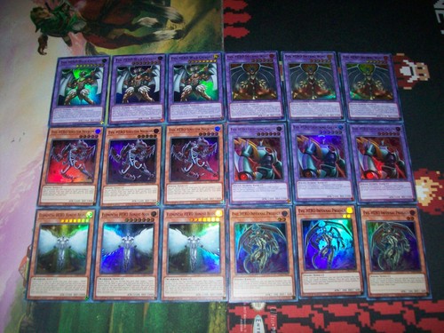 84 Card Evil HERO Deck Neos Infernal Prodigy Sinister Necrom Cyclone ...