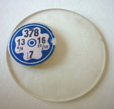 Pocket Watch Glass, Diameter: 37.8 mm, Glass Pocket Watch | eBay