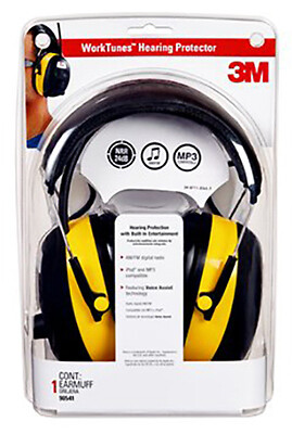 3M Worktunes Hearing Protector; Voice Assist AM/FM Radio & Hearing ...