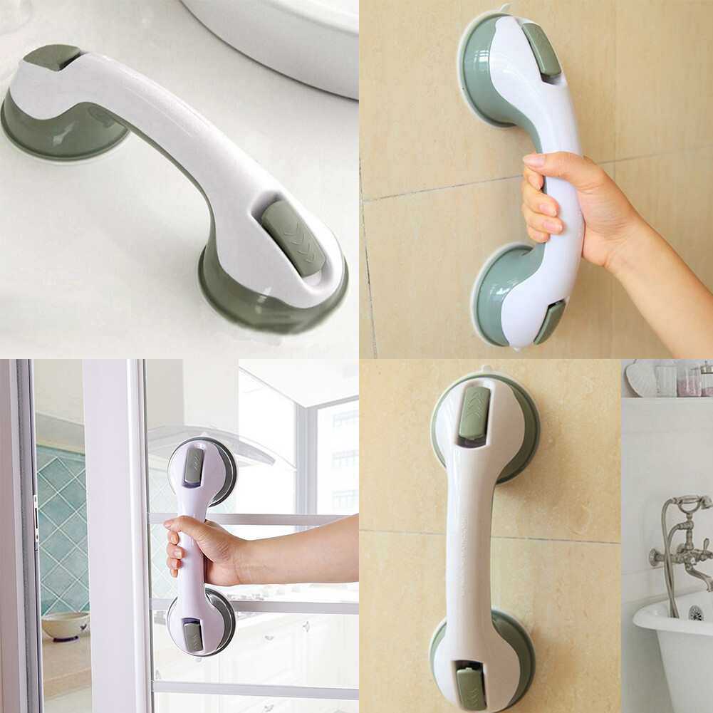 US 1 Pcs Bath Safety Handle Suction Cup Handrail Grab Grip Tub Shower ...