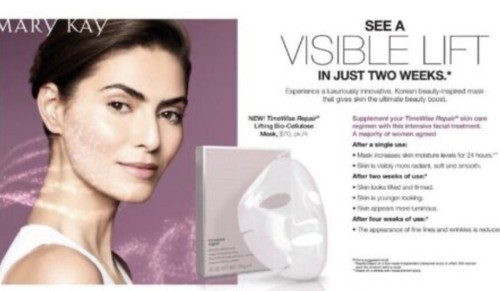 Mary Kay TimeWise Repair Lifting Bio-Cellulose Mask 4 Masks Included In ...