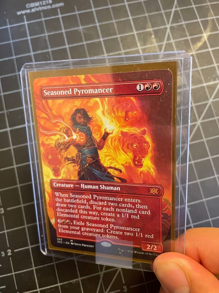 MTG Seasoned Pyromancer Double Masters 2022 363 Regular Mythic | eBay