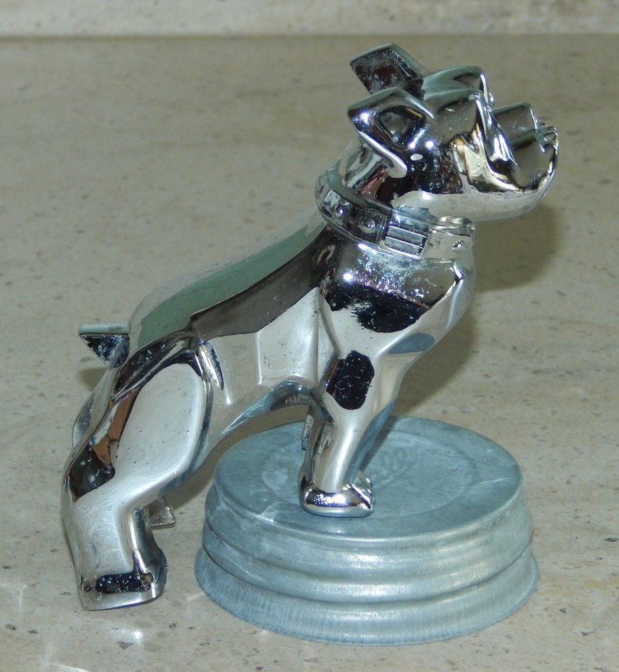 Vintage MACK Bulldog Chrome Hood Ornament Semi Truck Logo Emblem ...
