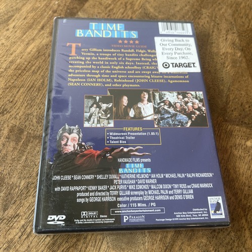 Time Bandits (DVD, 1999) for sale online | eBay