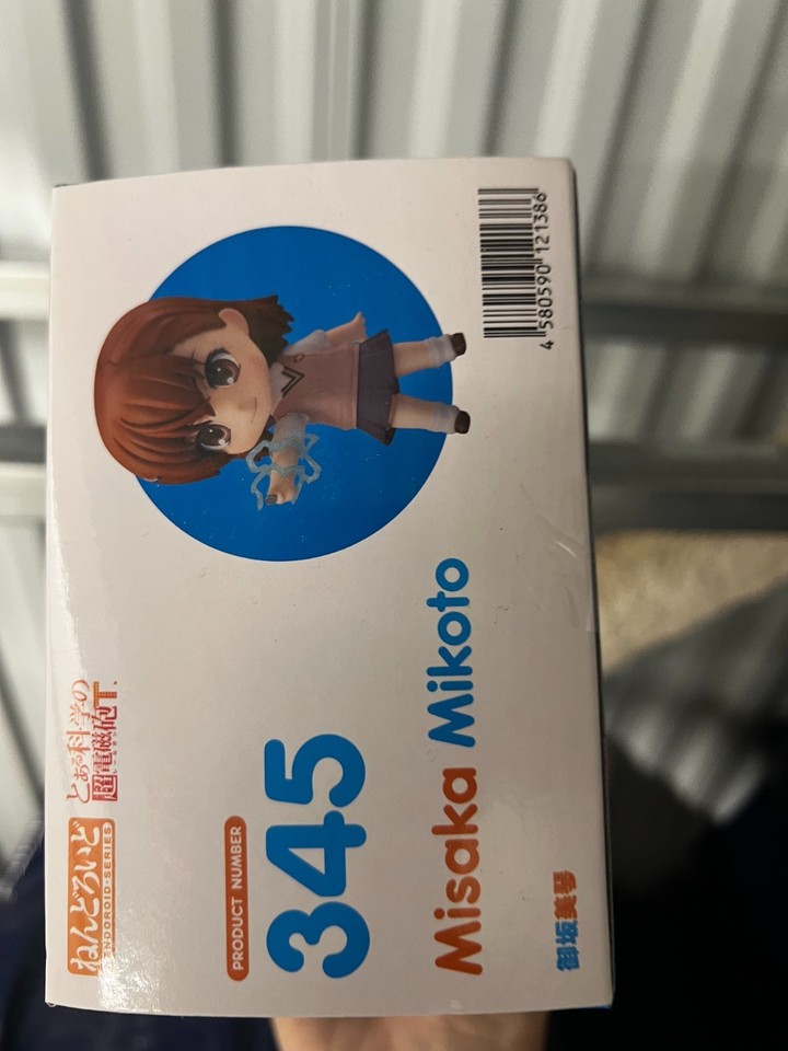 Misaka Mikoto Nendoroid 345 - A Certain Scientific Railgun | New/Sealed ...