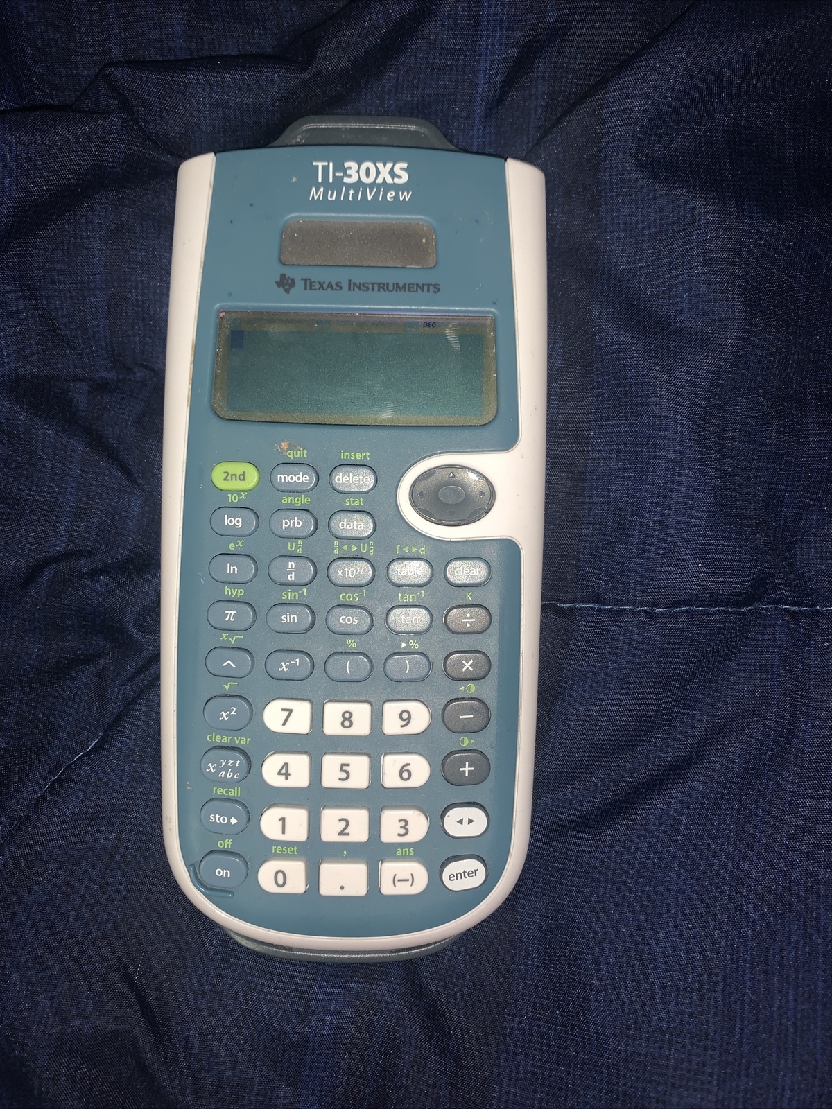 Texas Instruments TI-30XS MultiView Scientific Calculator - Blue ...