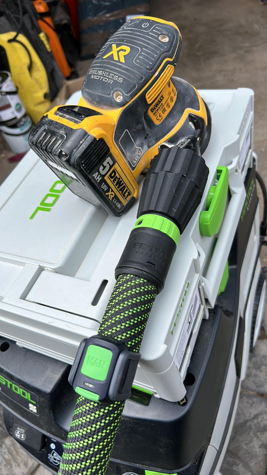 Festool Cleantec to Dewalt Airlock Adaptor | eBay UK