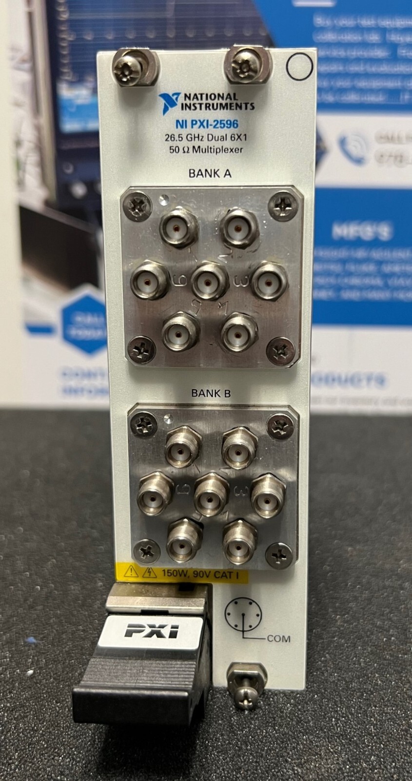 National Instruments PXI-2596 6-Channel PXI RF Multiplexer Switch Mod ...