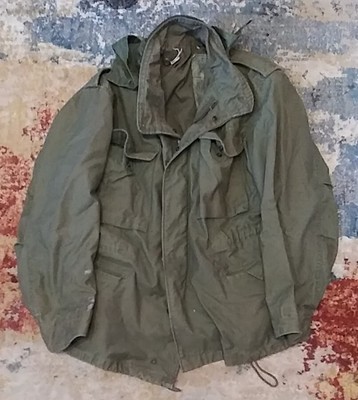 US Army OD Field Jacket Medium-Short 1985? | eBay