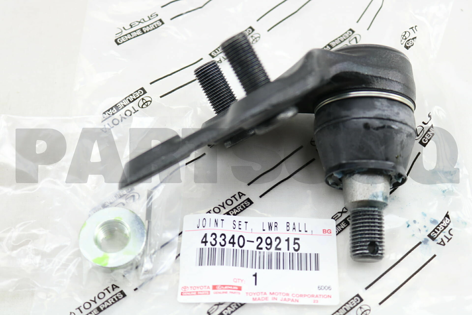 4334029215 Genuine Toyota JOINT ASSY, LOWER BALL, FRONT LH 43340-29215 ...