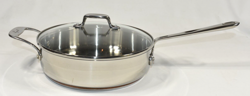 Emeril All-Clad Copper Core 10" 3 Qt Saute Skillet Frying Pan Stainless ...