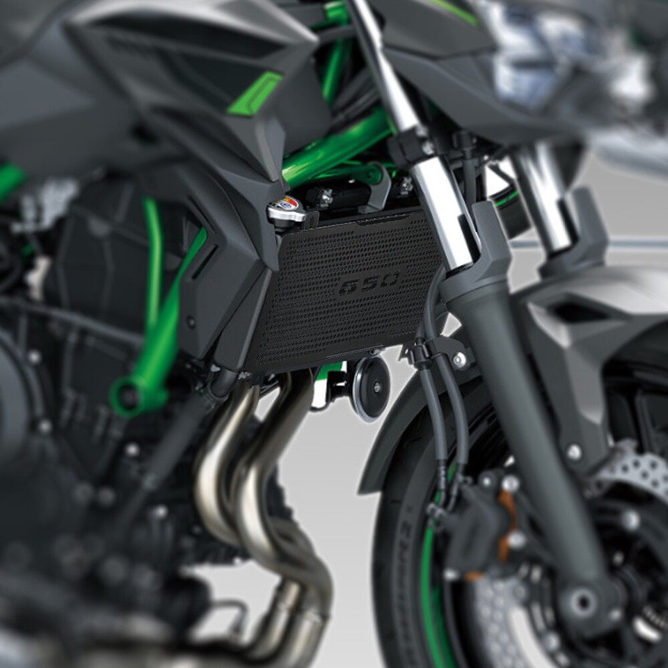 Motorcycle Radiator Grille Guard Cover Aluminium For KAWASAKI Z650 ...