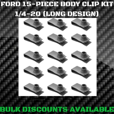 1969-1991 Ford Econoline Interior Exterior Front End U NUTS BODY BOLT ...