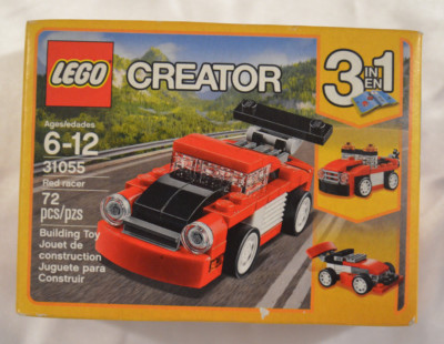 Lego Creator Red Racer Building Kit 31055 Sealed 72 pcs 673419266451| eBay