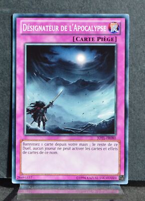 carte YU-GI-OH JOTL-FR080 Désignateur De L'apocalypse NEUF FR | eBay