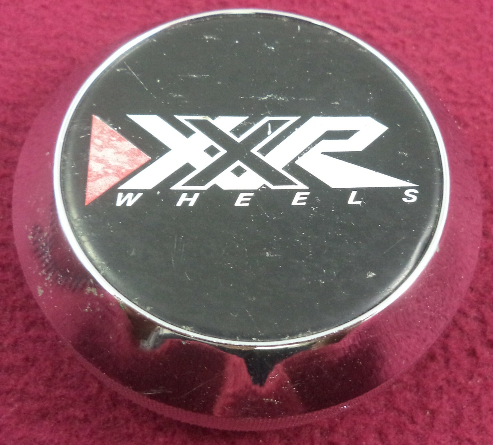 XXR Racing Wheels Chrome / Black Custom Wheel Center Cap # CAP654 (1 ...