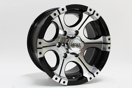 15x8 +0 Scale 4x4 Ace 6x139.7 Black w/Machined Face Wheels (Set of 4 ...