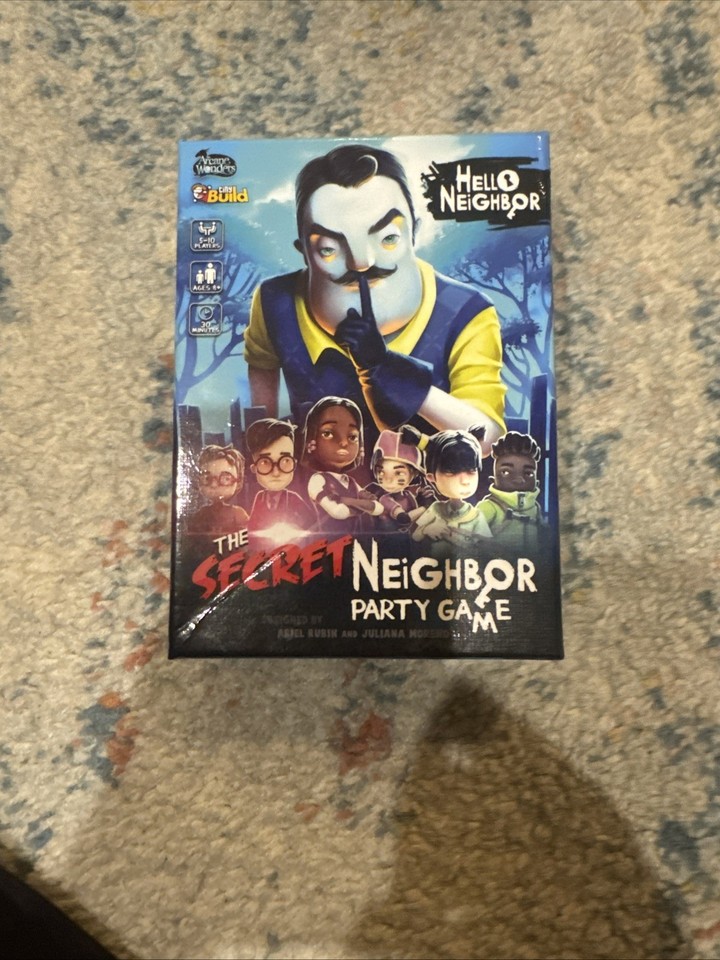 Hello Neighbor: The Secret Neighbor Party Game + PC Code NEW SEALED ...