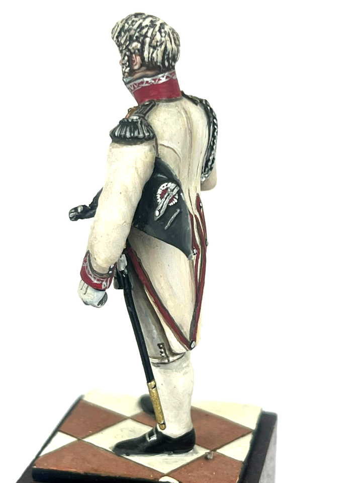 Metal Modeles 54mm Napoleonic White Metal Kit Figure Polish Lancers Pro ...