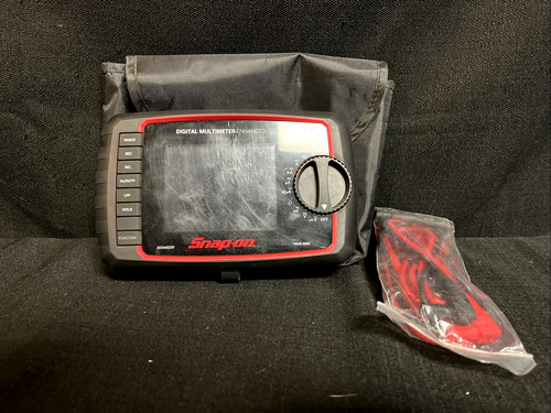 Snap-On Enhanced Multimeter TRMS-Color EEDM525F CAT-III 1,000V AC and ...