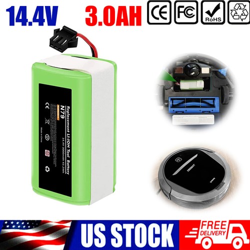 14.4V 3.0Ah Battery for Ecovacs Deebot N79S 500 N79 DN622 Eufy RoboVac ...