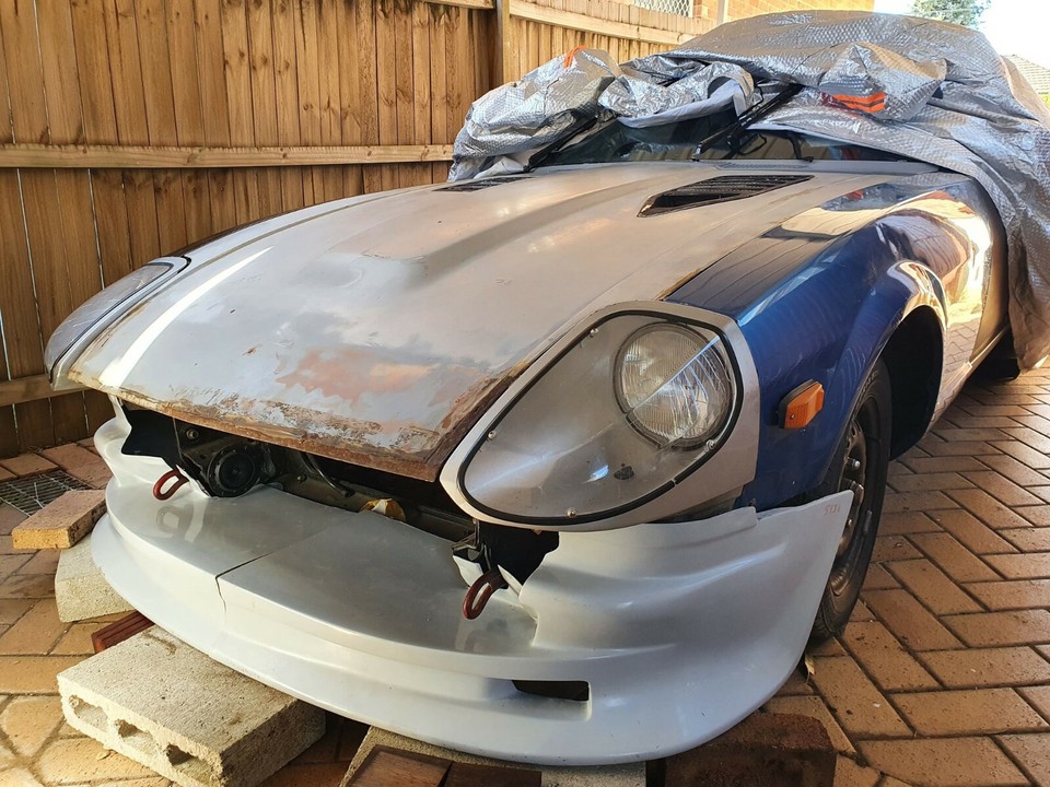 for datsun Fairlady S130 280zx JDM front lower air dam lip Spoiler 280z ...