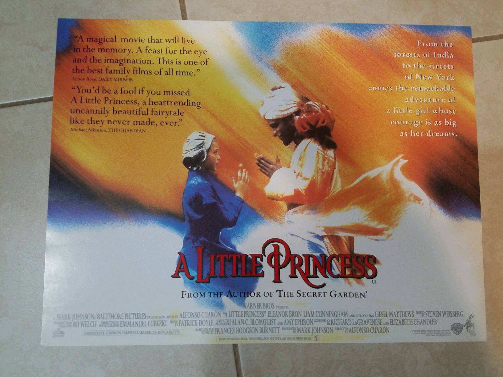 A Little Princess movie poster - Eleanor Bron - 12 x 16 inches | eBay