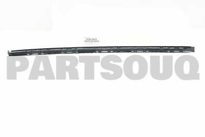 7553660010 Genuine Toyota MOULDING, WINDSHIELD, OUTSIDE LWR LH 75536 ...