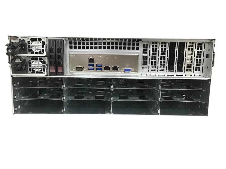 4U 36 Bay SAS3 Server Xeon Skylake 2.1Ghz 32 Cores 128GB DDR4 2x M2 ...