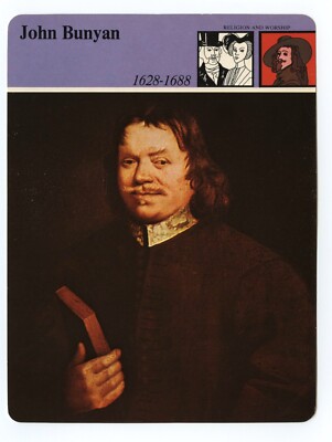 John Bunyan - Religion Worship Edito Service British Heritage Card | eBay