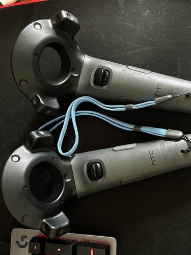 2x HTC Vive Controller Wand Pair + Two Straps | eBay
