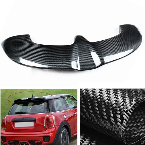 Carbon Fiber Rear Trunk Spoiler Roof Wing Fit For Mini Cooper S F56 ...