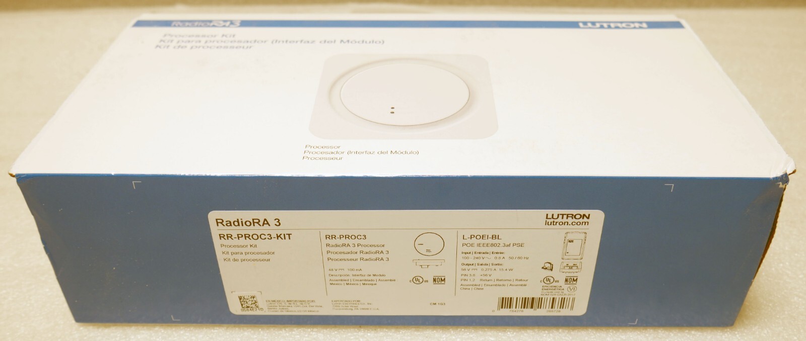 Lutron RadioRA3 All-In-One Processor Kit Part number RR-PROC3-KIT Same ...