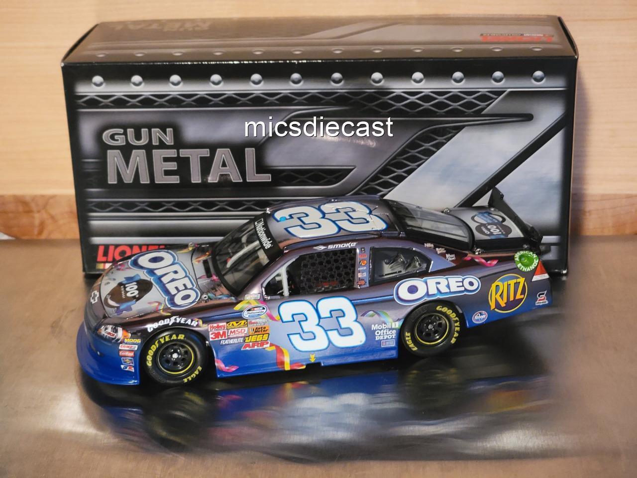 RARE 2012 Tony Stewart #14 Oreo 100th Ann Gun Metal HOTO 1:24 Diecast ...