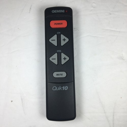 Gemini III Genuine Quick 10 Universal TV Remote Control - Tested | eBay