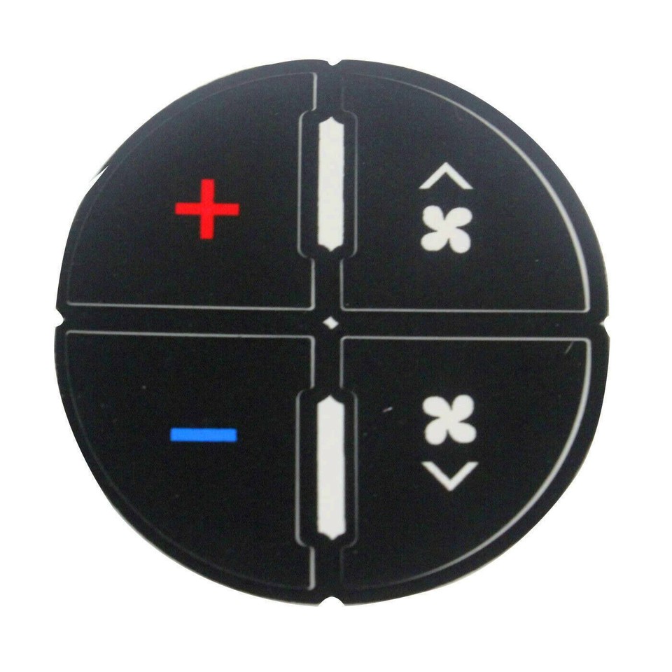 FOR 2007-2013 GM AC CLIMATE CONTROL BUTTON DECALS FOR GMC AND CHEVROLET ...