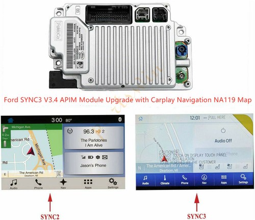 OEM SYNC 3 APIM Module with Navigation NA119 3.4 Version For Ford ...