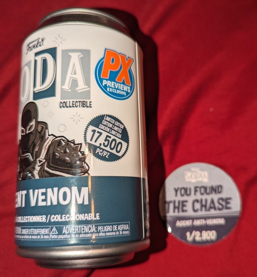 Funko Soda Agent Venom *Agent Anti-Venom Chase* PX Previews Exclusive ...