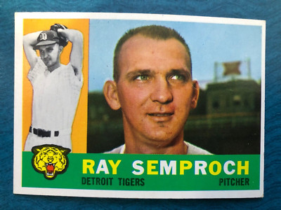 1960 TOPPS BASEBALL CARD RAY SEMPROCH #286 (NM) | eBay