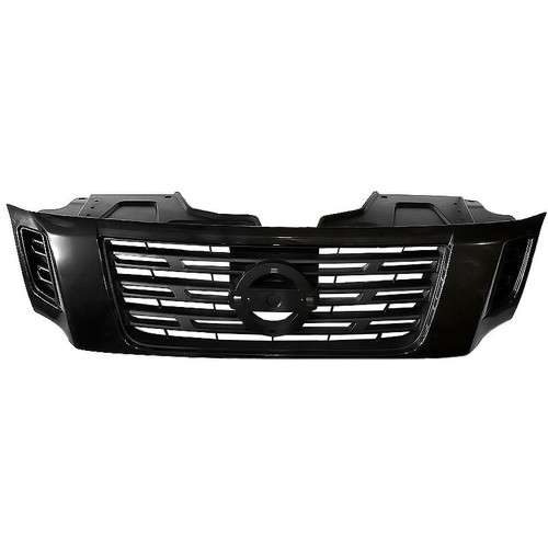 Radiator Grille BLACK For Nissan Navara Pickup D23 NP300 2.3TD 11/2015 ...