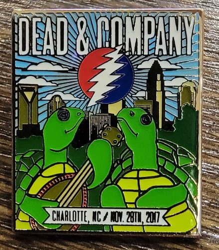 Dead And Company Pin Charlotte North Carolina 2017 Official Pin Brand ...