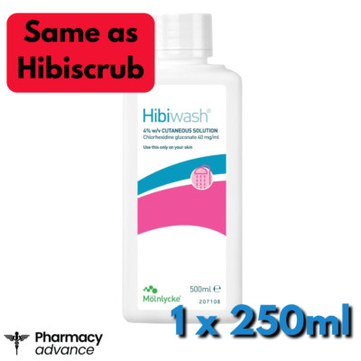 Hibiwash Hibiscrub alternative Antibacterial Skin Cleanser 250ml | eBay UK