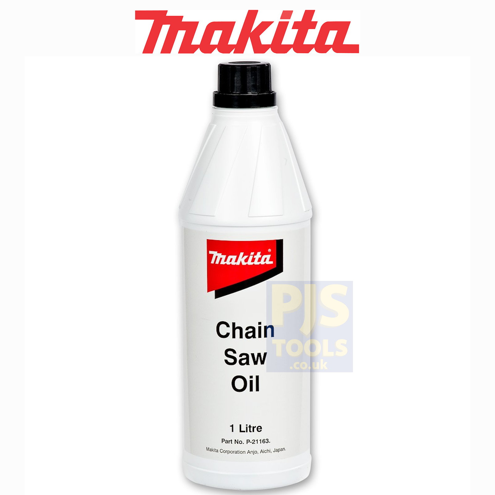 Makita chainsaw oil 1lt P-21163 chain & bar oil 1litre non bio P21163 ...