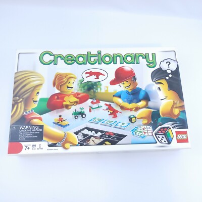 LEGO Games CREATIONARY (#3844) Includes Manual 100% Complete ...