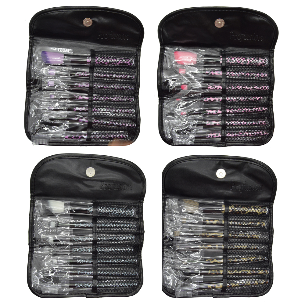 Profusion Professional Quality 7pcs Make up Brush Set in Pouch Sets 4 ...