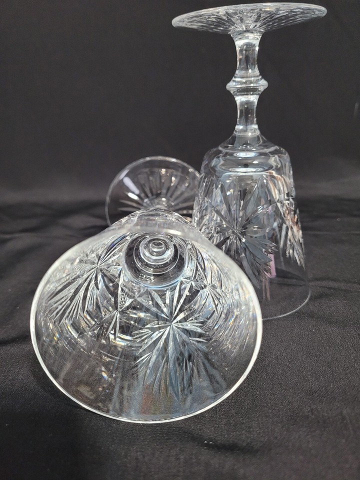 EDINBURGH CRYSTAL STAR OF EDINBURGH CLARET WINE GLASSES | eBay