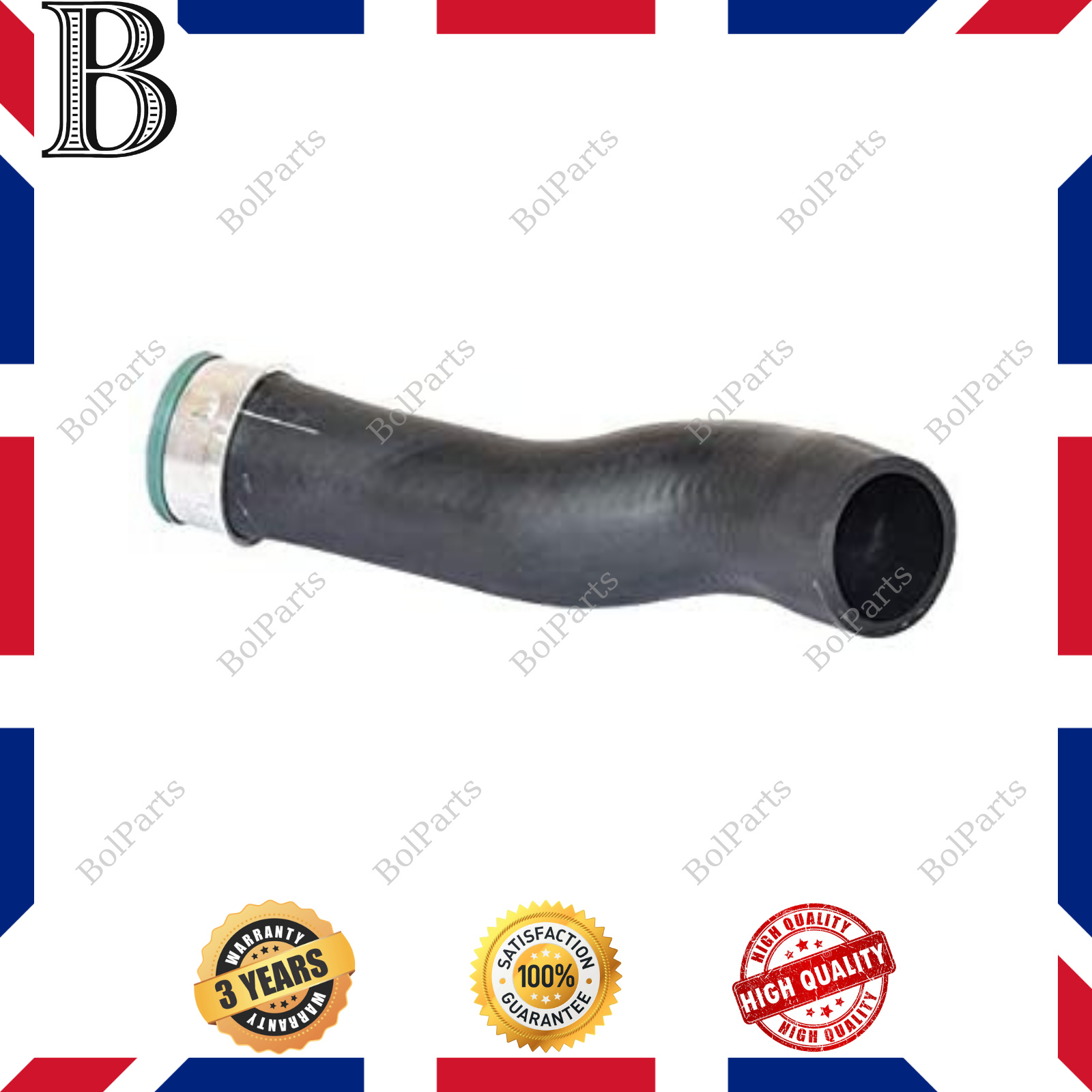 Turbo Intercooler Hose Pipe fits VW TRANSPORTER MULTIVAN MK5 2.5 TDI ...
