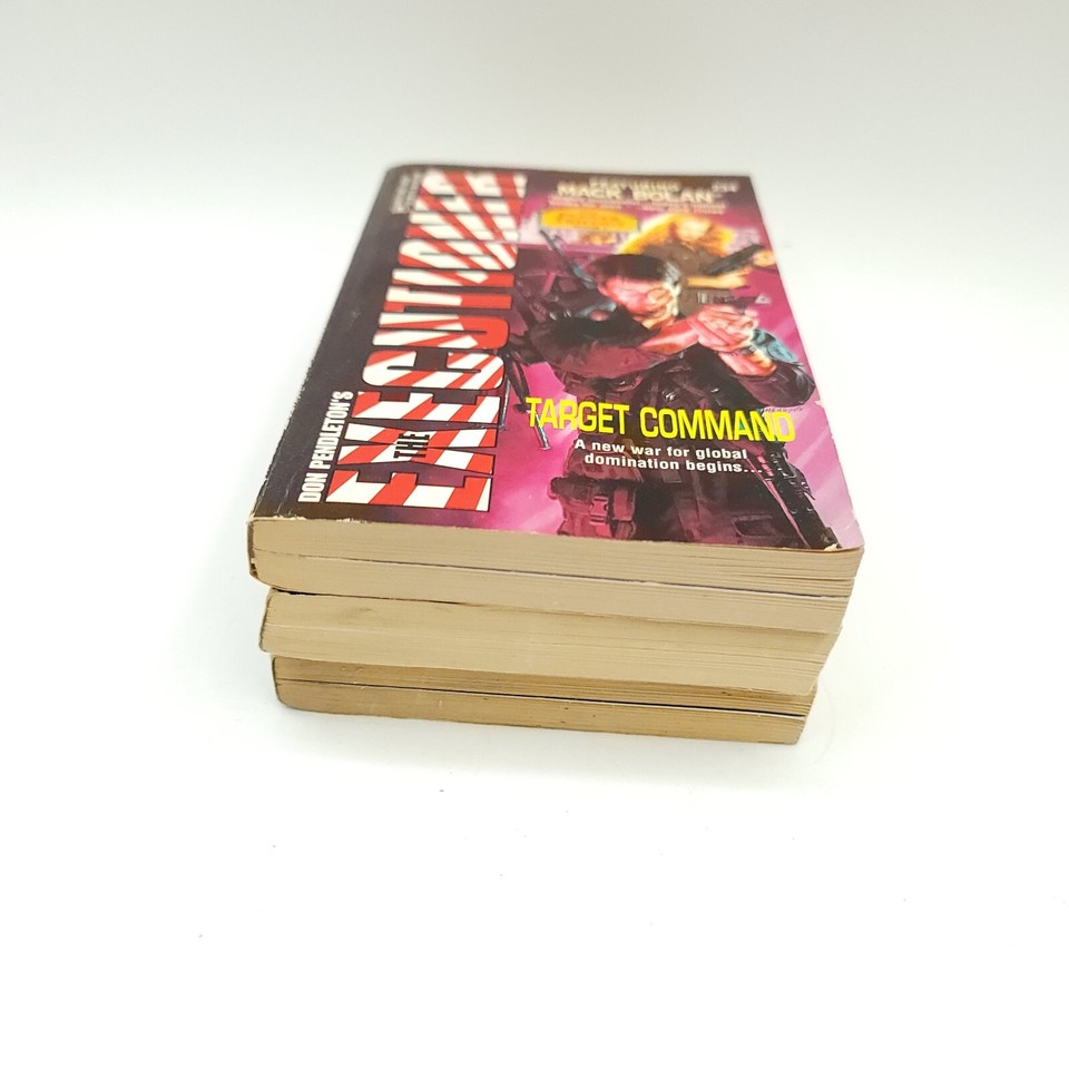 Mack Bolan: The Executioner by Don Pendleton. The Power Trilogy 3 Books ...