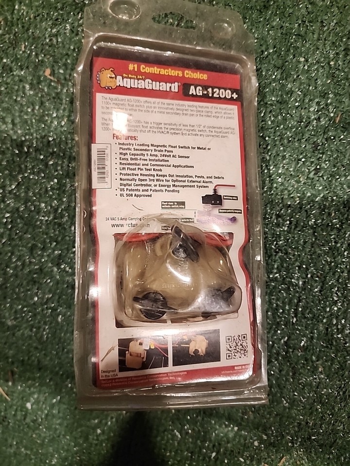 Rectorseal 96106 AquaGuard AG-1200+ Secondary Drain Pan 24v Safety ...